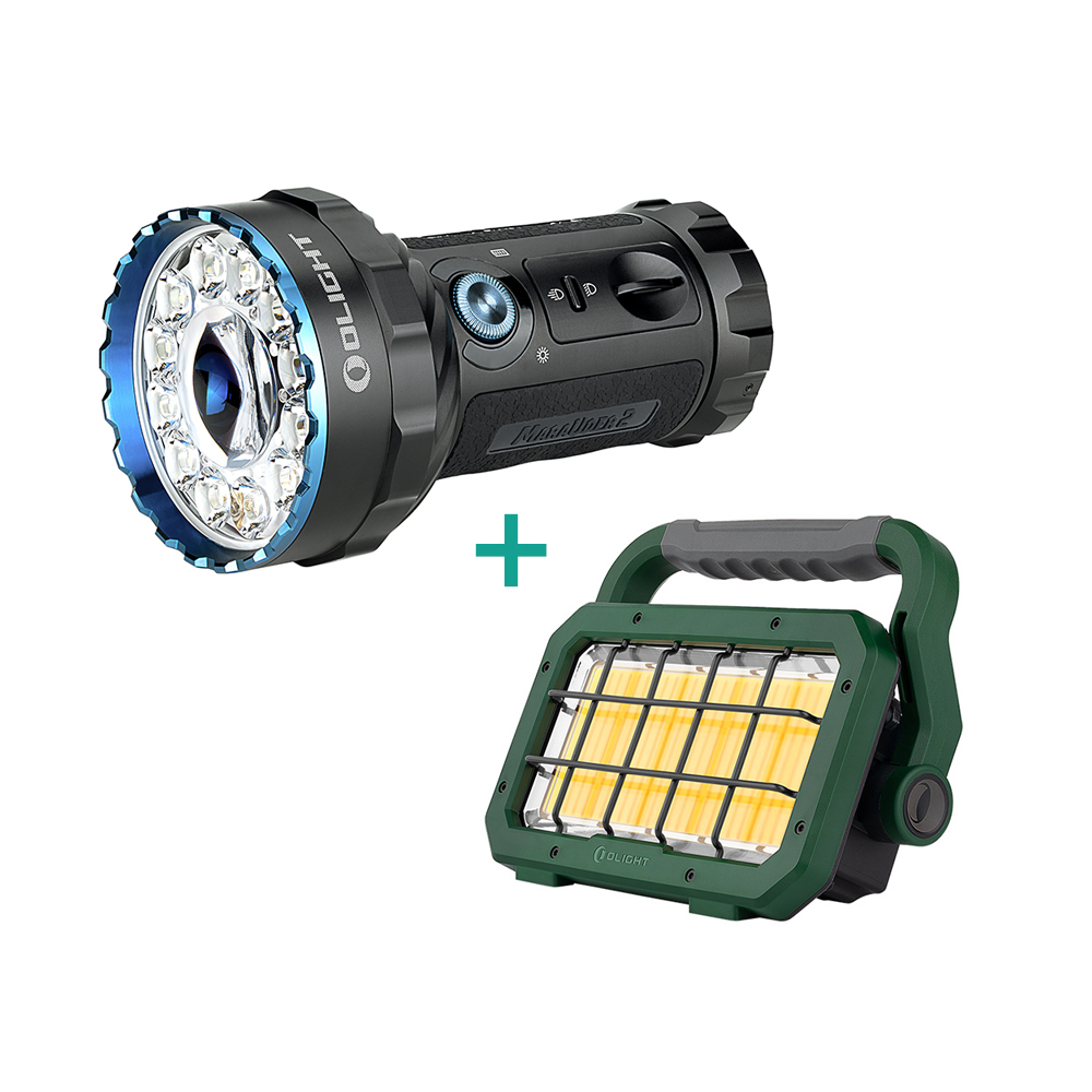 Marauder 2 Torcia LED Ricaricabile Alte Prestazioni 14000 Lumen ...