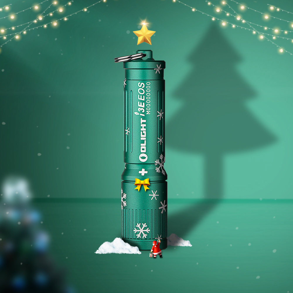 I3E EOS Torcia Tascabile Snowflake Green Edizione Limitata - Olight Italia